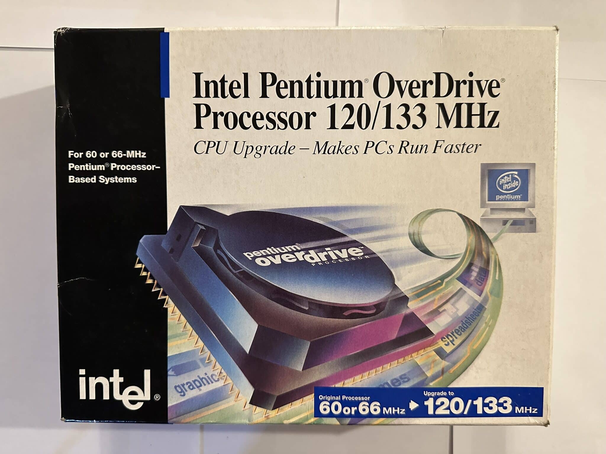 CPU of the Week - New Pentium Overdrive 133Mhz Retail Boxed | SES Computers