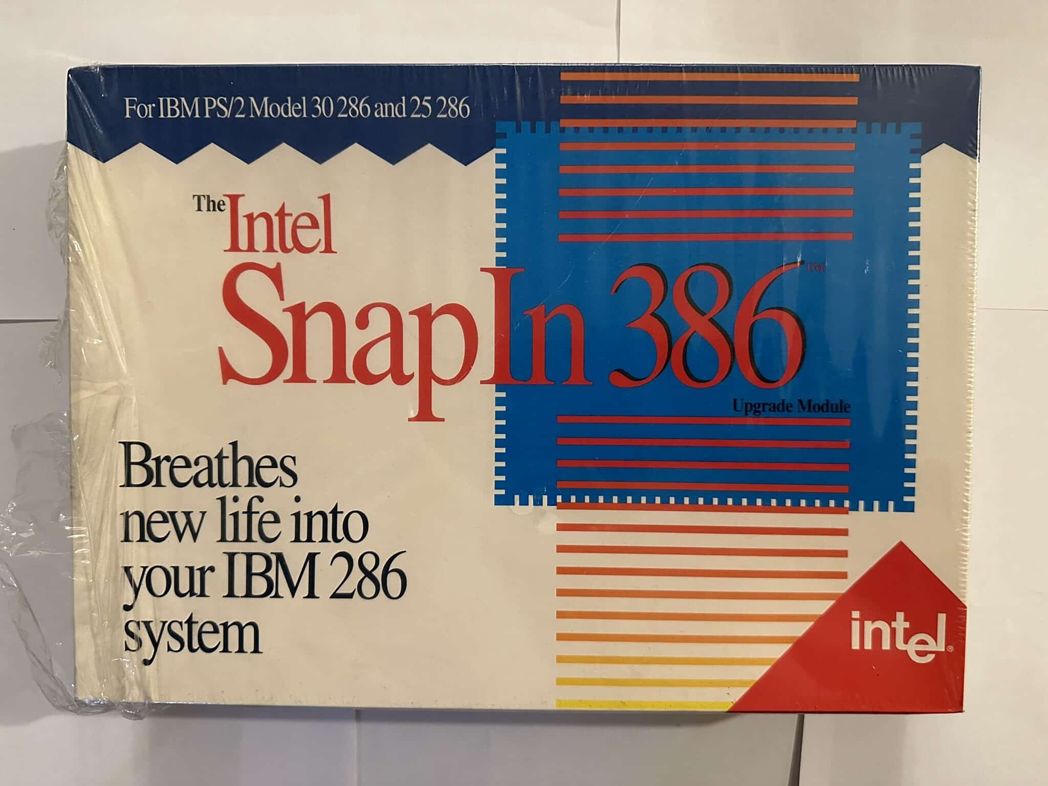 Intel Snap In 386sx Retail Box Upgrade Internal | SES Computers