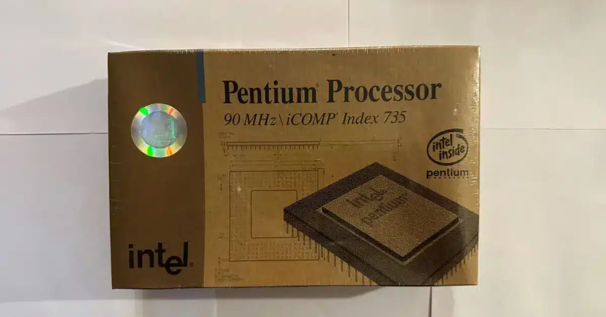 CPU of the Week - New Pentium 90 Retail Boxed | SES Computers